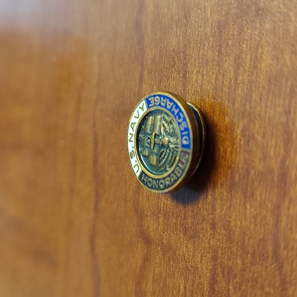 Vintage | Accessories | Vintage Us Navy Honorable Discharge Pin | Poshmark